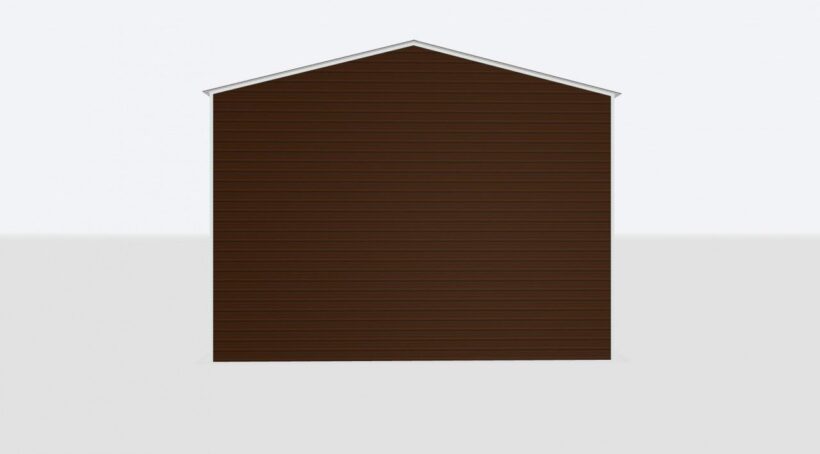 30x20x20 Metal Garage/Workshop Installed - Keen's Buildings