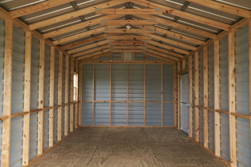 16x24 Shed w/ Gable Side Door - Keen's Buildings
